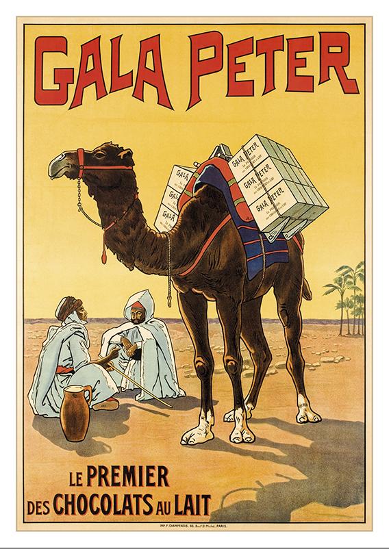 Postcard - GALA PETER - Poster by about 1905 – LIGHTMOTIF EDITIONS